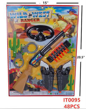ABC Trading Wholesale. Wild West Cowboy Gun Set 48 PCS